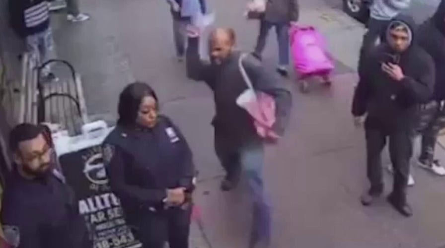 On Duty Nypd Officer Randomly Hit In Head With Bottle By Attacker With