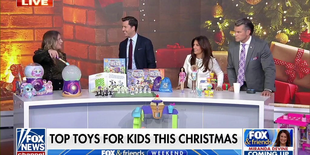 'Fox & Friends Weekend' co-hosts see top toys for kids this Christmas ...