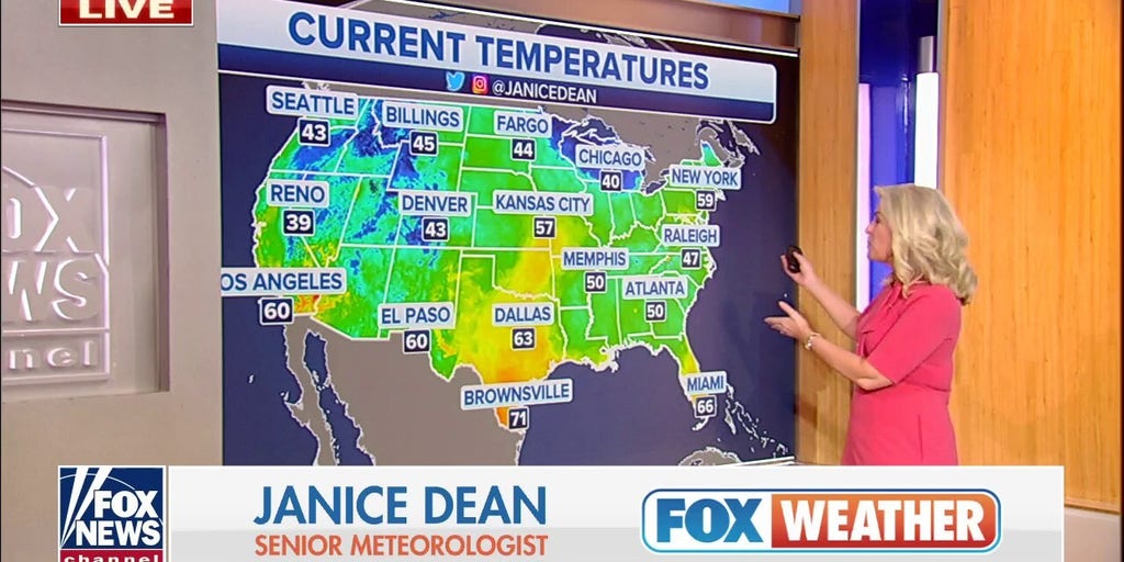 National weather forecast for November 10 | Fox News Video