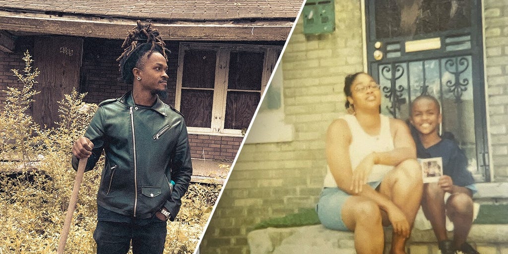 Rapper returns to rundown Detroit neighborhood to bring it back to life ...
