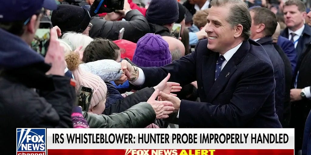 IRS whistleblower alleges mishandling of Hunter Biden probe | Fox News Video