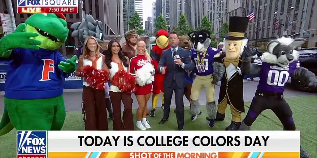College football season kicks off as mascots flock to Fox Square | Fox ...