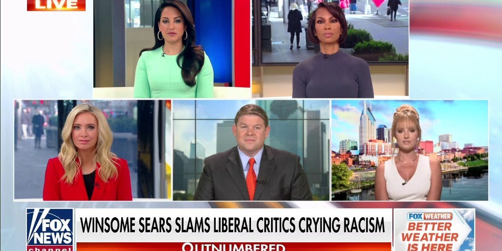 'Outnumbered' on Winsome Sears slamming liberal critics crying racism ...