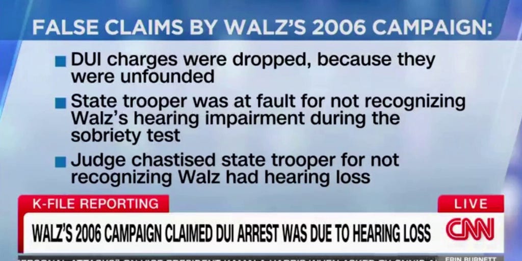 CNN reporter fact-checks Gov. Tim Walz's previous campaign statements ...