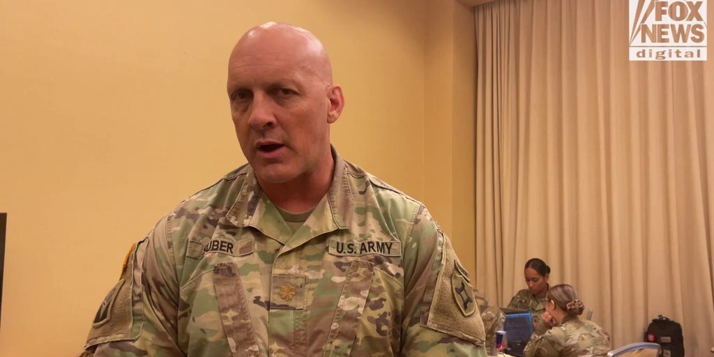 US Army National Guard Major says team ready to deploy to flooded areas ...