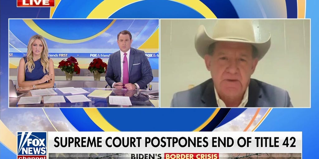 Retired Texas sheriff AJ Louderback rips Biden over border surge ...