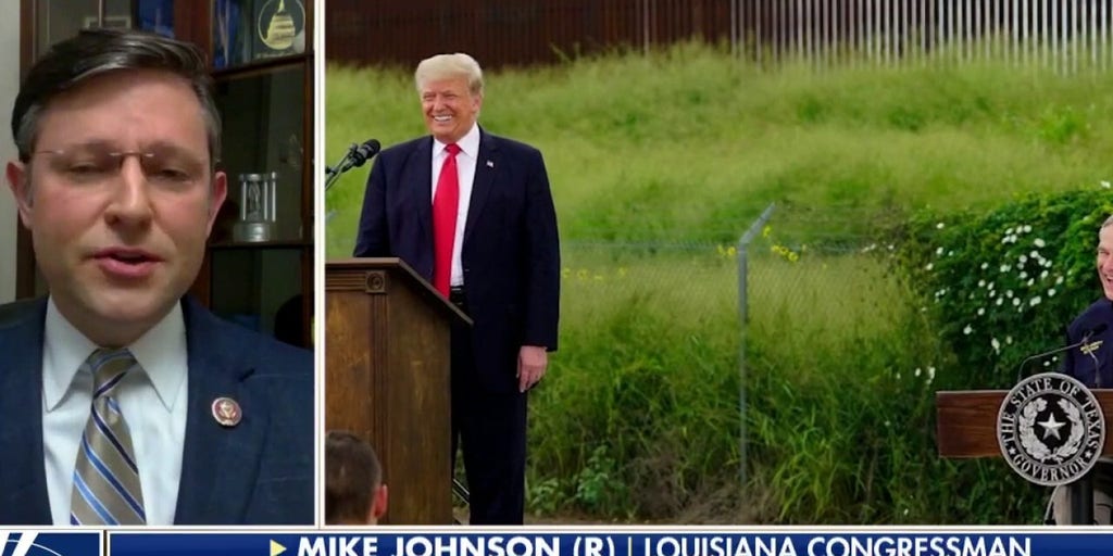 Former President Trump visits southern border with GOP delegation | Fox ...