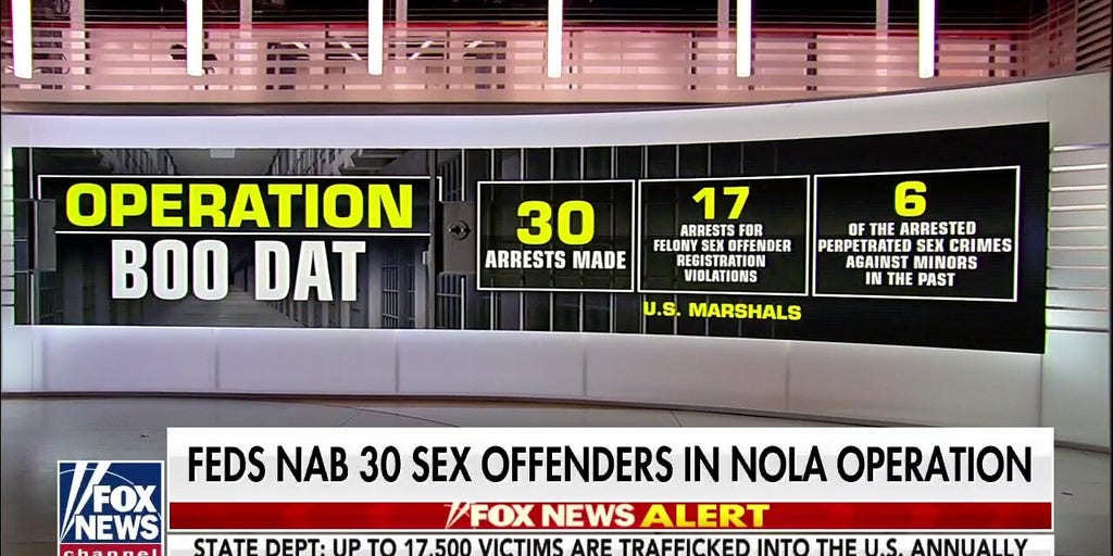Operation Boo Dat Rescues 5 Teen Girls Arrests 30 Sex Offenders In