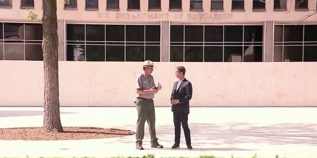 Fox News correspondent Griff Jenkins tours the Dwight D. Eisenhower ...