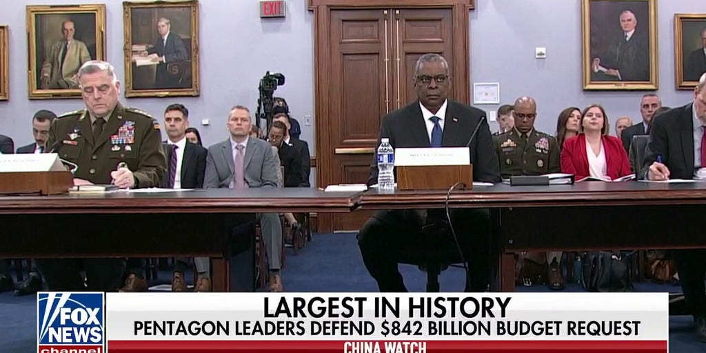 Top Military officers argue for largest budget in US history | Fox News ...