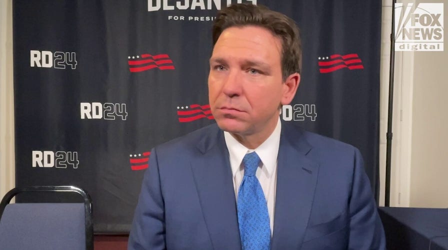 As Commanding Front Runner Trump Returns To Iowa Desantis And Haley