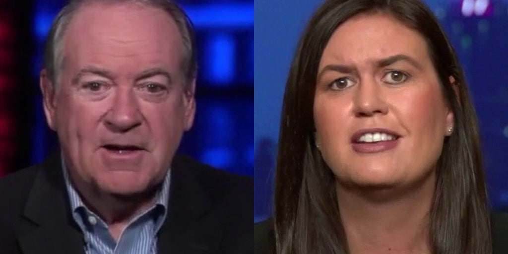 Mike Huckabee and Sarah Sanders on RNC speeches showing Donald Trump's ...