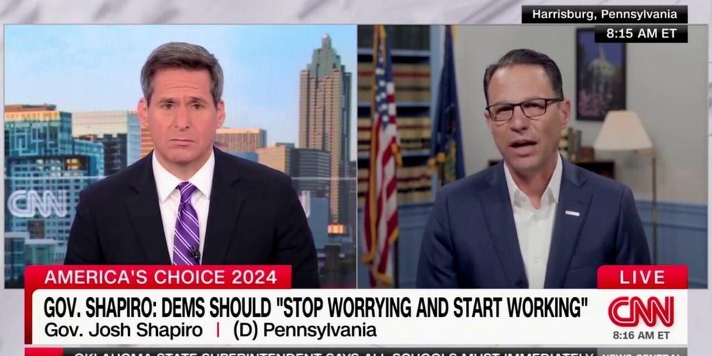 Pennsylvania Gov. Shapiro hits CNN for not calling out Trump's 'lies ...