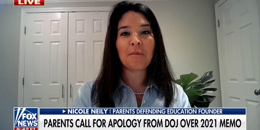 Nicole Neily on DOJ investigating parents: ‘Shame on them’ | Fox News Video