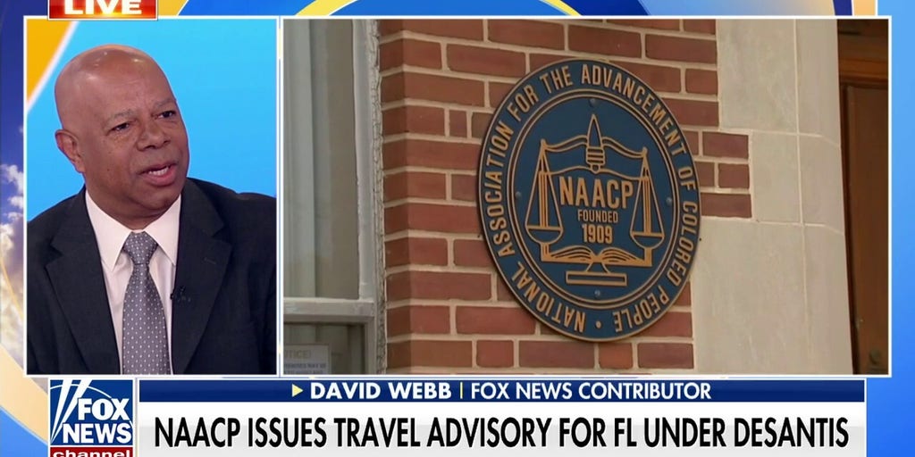 David Webb blasts NAACP's 'travel advisory' for Florida | Fox News Video