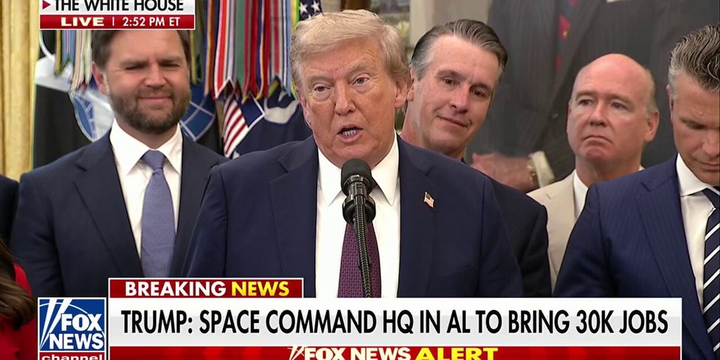 President Trump announces new location for Space Force command center ...