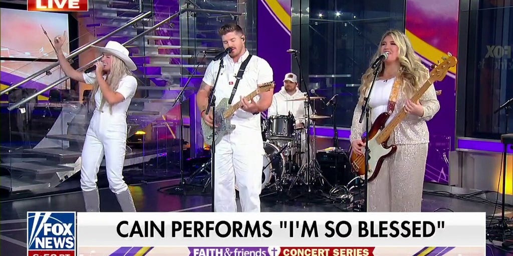 Gospel group ‘CAIN’ performs ‘I’m So Blessed’ in honor of Easter Sunday ...