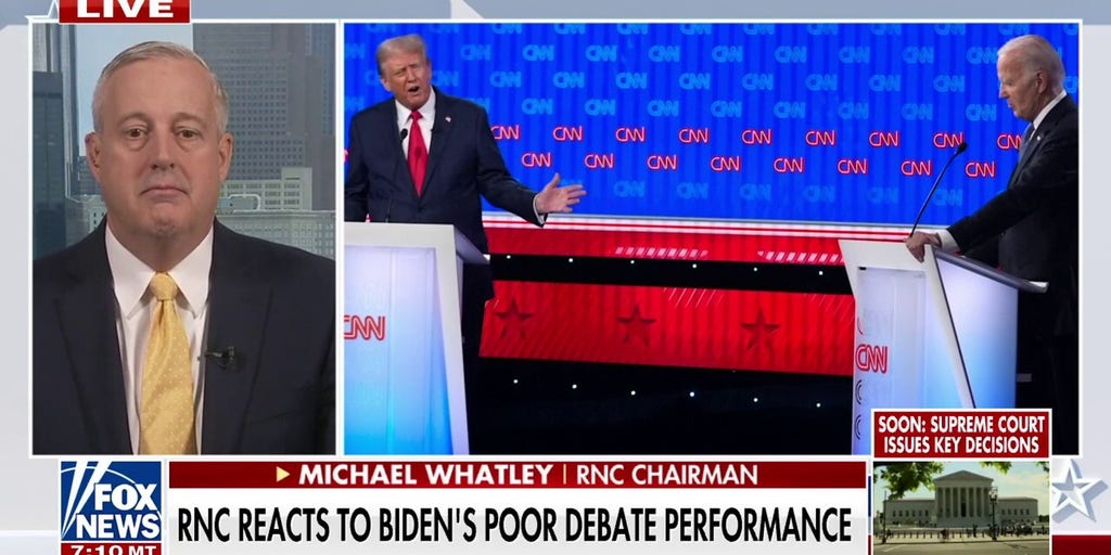 RNC praises Trump for ‘dominant’ first debate | Fox News Video