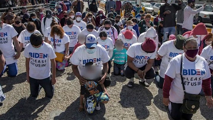 Trump Tears Into Biden For Spiraling Tsunami At The Border Amid