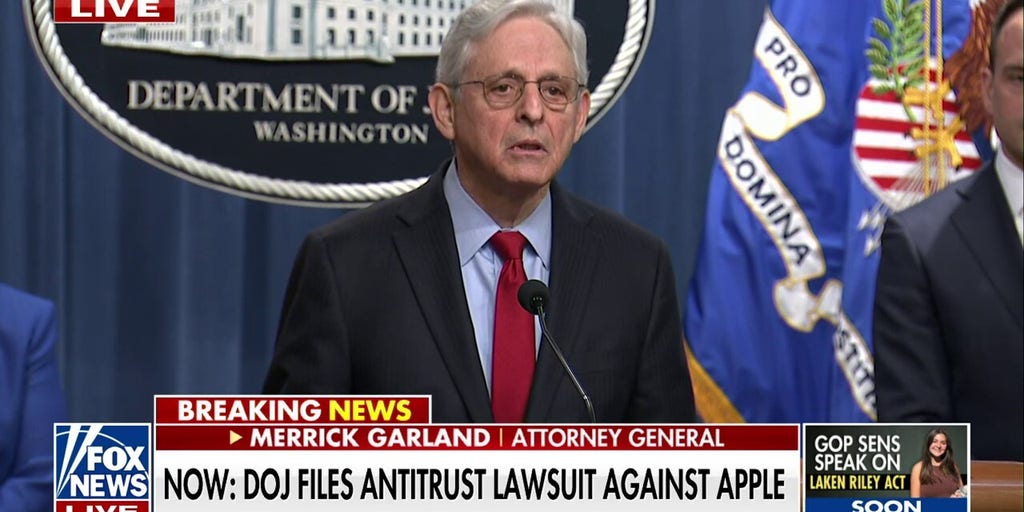DOJ announces antitrust lawsuit against Apple | Fox News Video