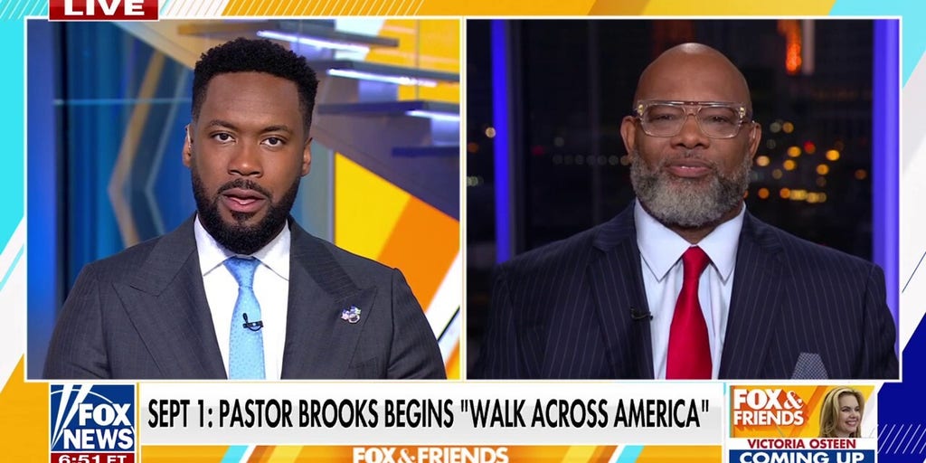 Pastor Brooks begins ‘Walk Across America’ to support at-risk kids and ...