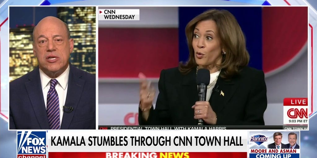 We get a sense of 'emptiness' when Kamala Harris has to think on her ...