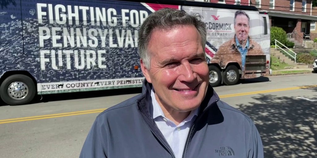 Republican Senate nominee in Pennsylvania Dave McCormick says in order ...