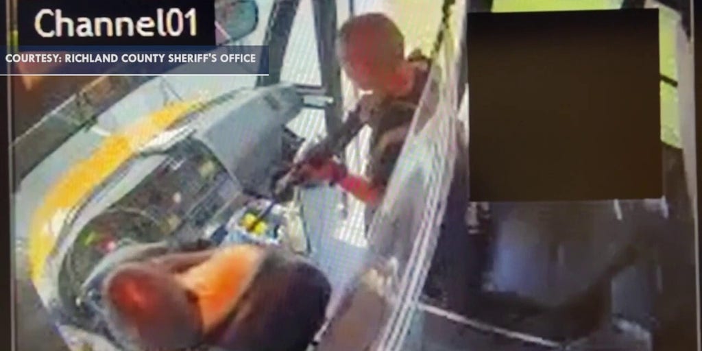 Surveillance video shows Fort Jackson trainee hijacking school bus ...