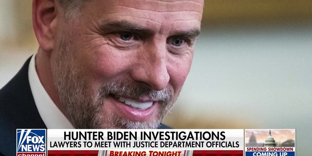 Hunter Biden scandal: Lawyers meet with Justice Department officials ...