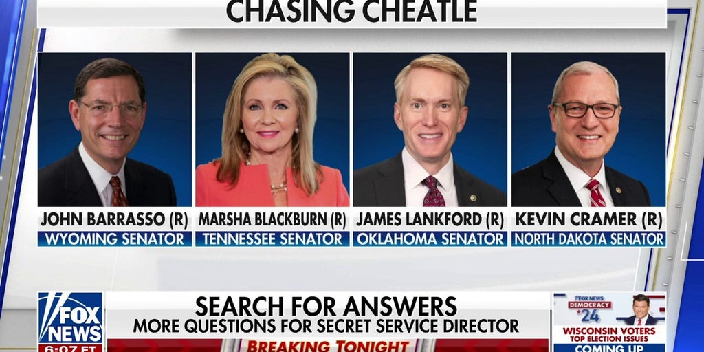 Four Senate Republicans confront Secret Service director at RNC | Fox ...