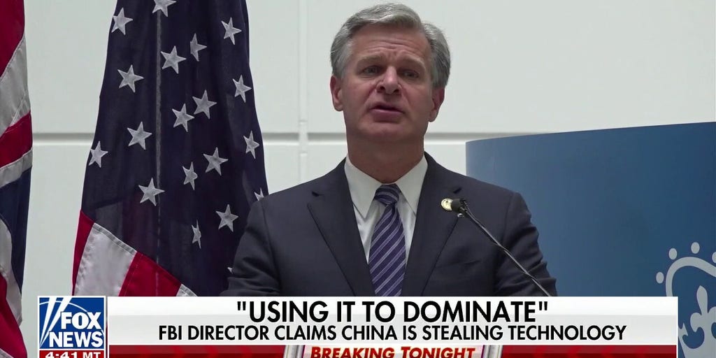 FBI warns of technology threats from Chinese government | Fox News Video
