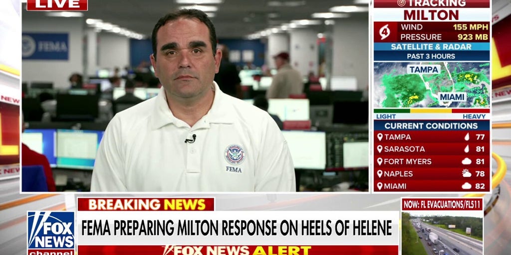 We're trying to warn everyone to take Hurricane Milton seriously: FEMA ...
