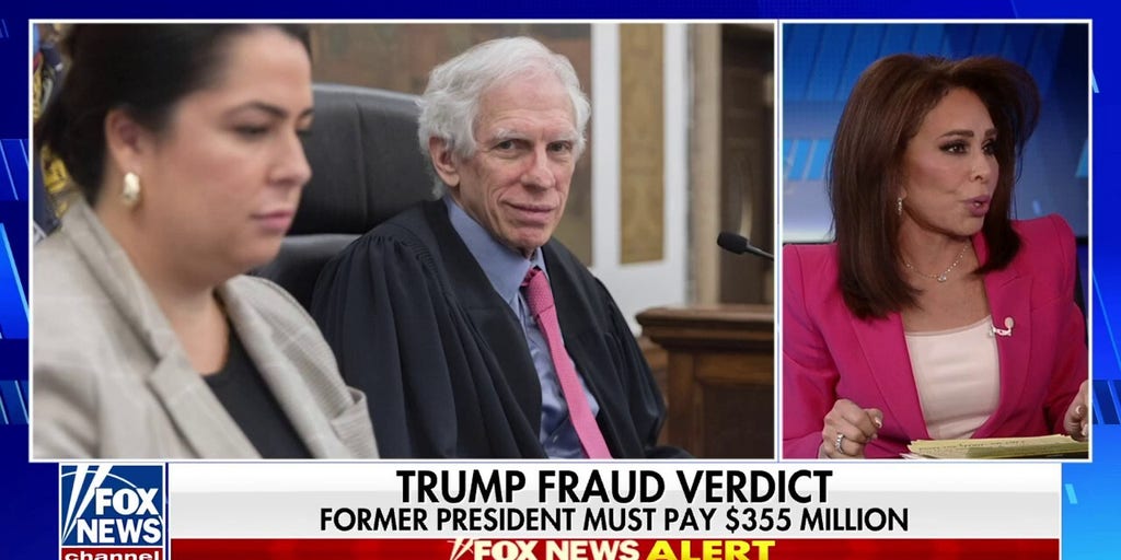Judge Jeanine on outcome of NY civil fraud case: This is what third ...