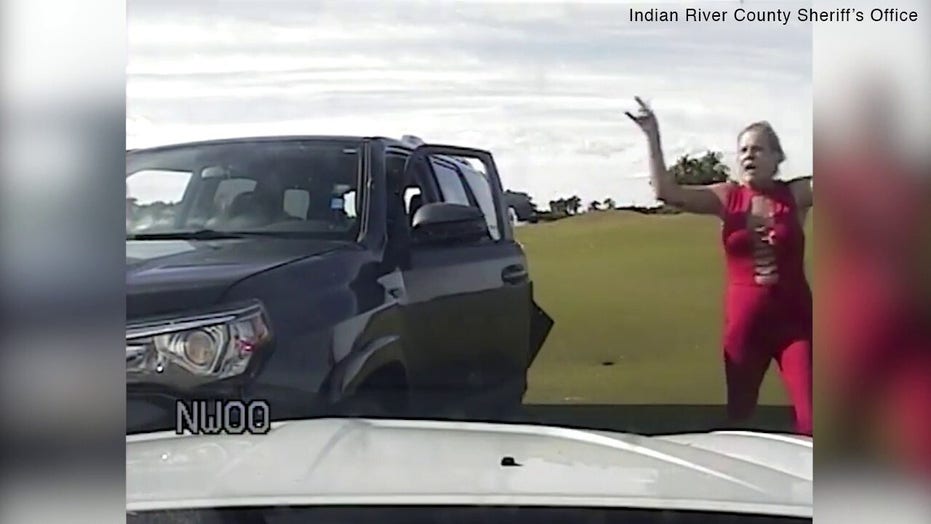 Florida woman charged with DUI after driving through golf course in ... Florida woman charged with DUI after driving through golf course in ...