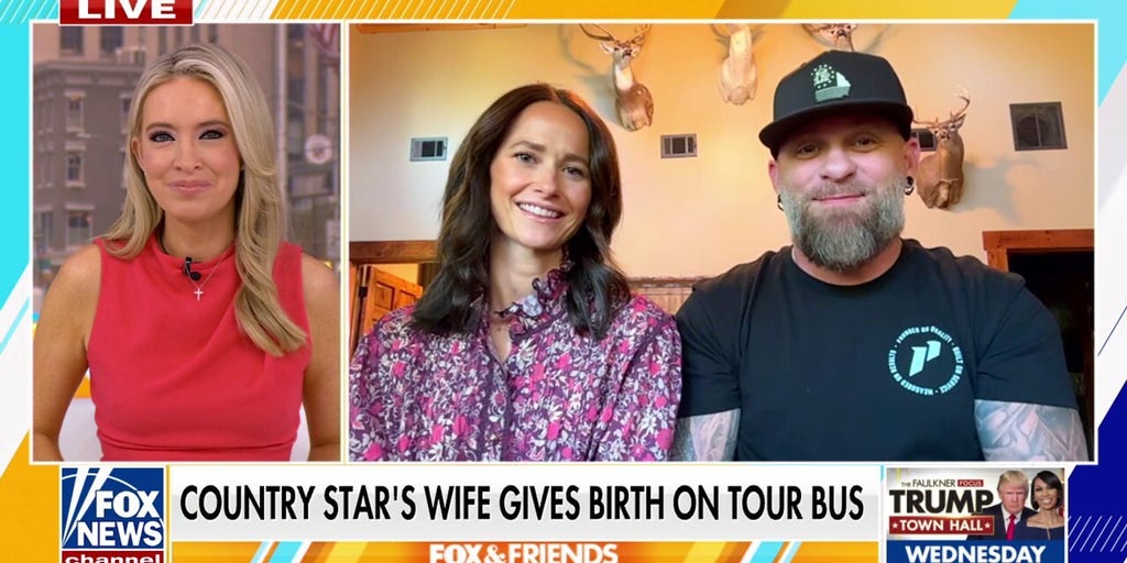 Brantley Gilbert paused show to help wife deliver their baby | Fox News ...