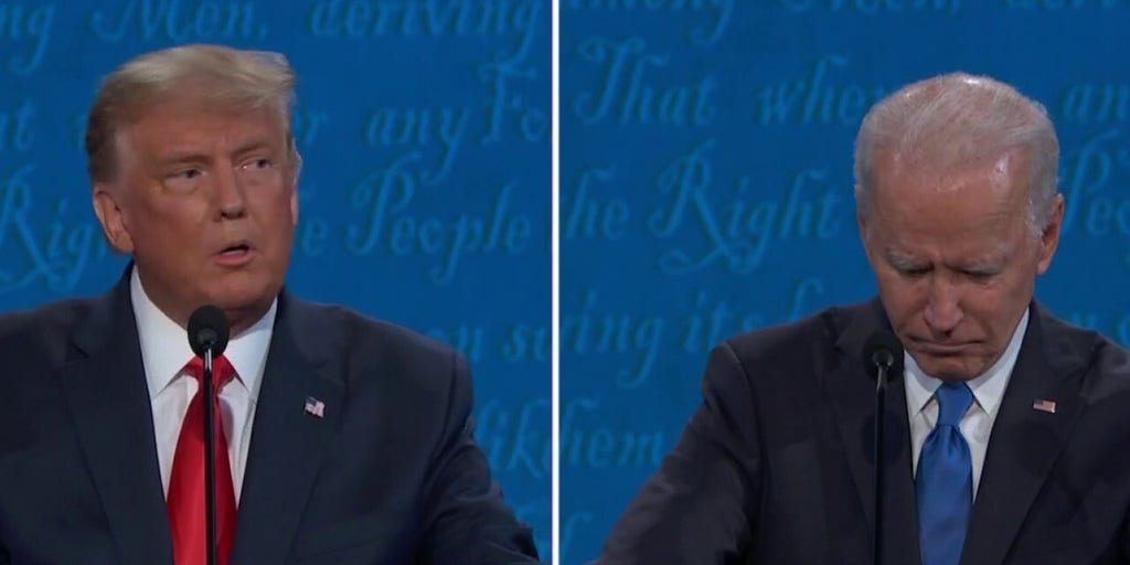 Trump calls out Biden for 'typical politician' deflection of question ...