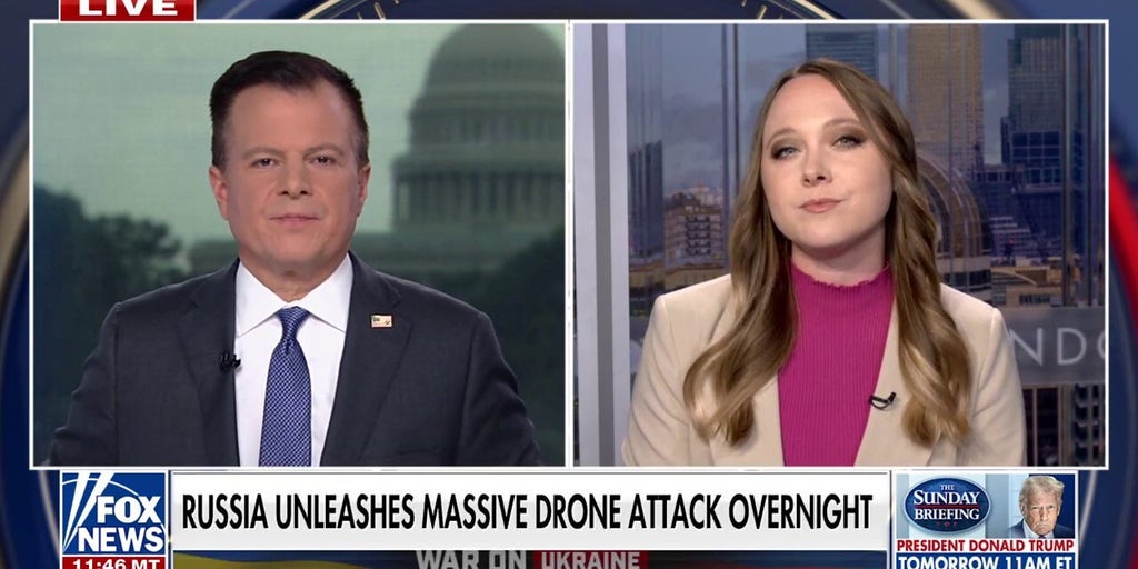 Russia launches massive strike on Ukraine | Fox News Video