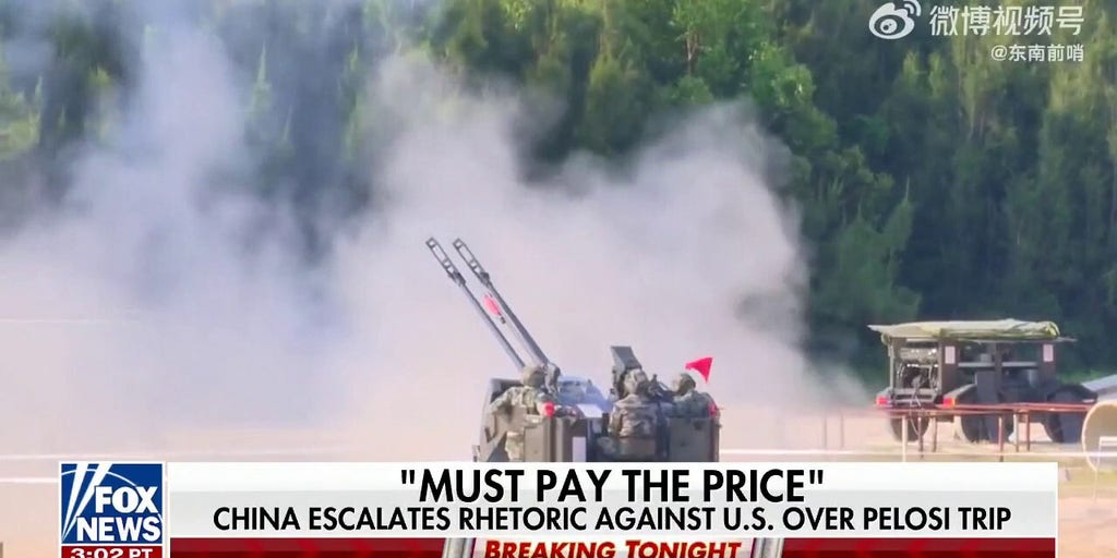 China ramps up military presence around Taiwan | Fox News Video