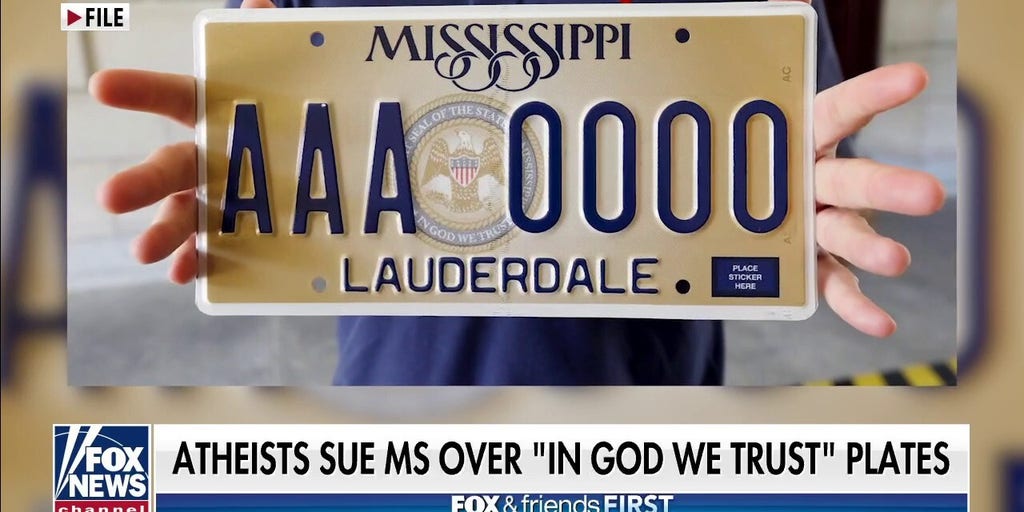 Mississippi atheists want 'In God We Trust' off state’s license plates ...