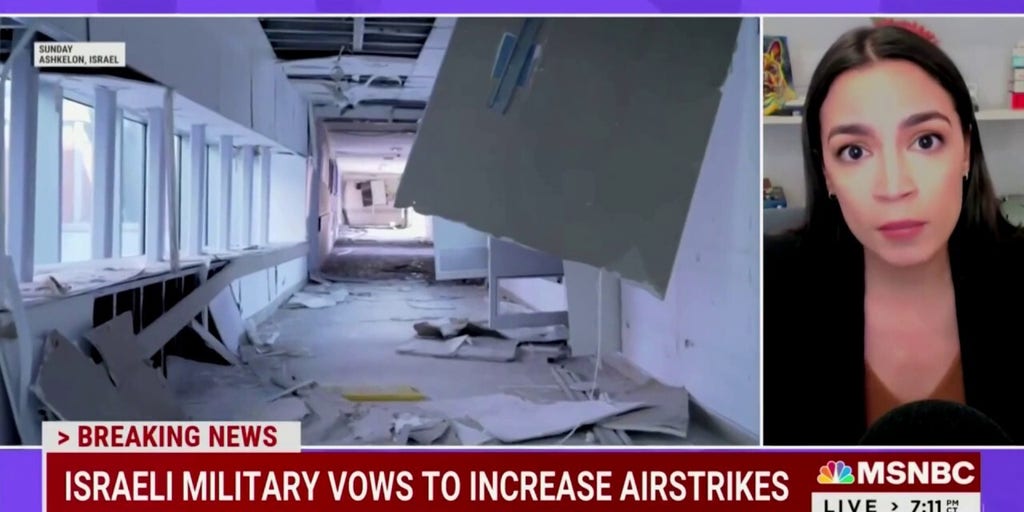 AOC: Israel is guilty of 'war crimes' after Hamas invasion | Fox News Video