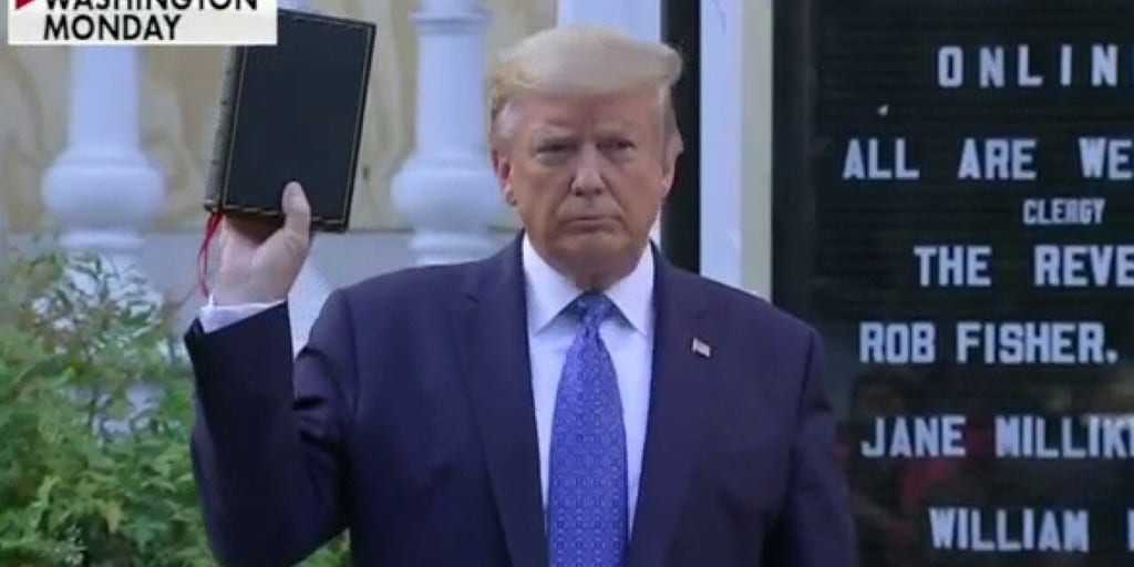 President Trump under fire for treatment of White House protesters ...