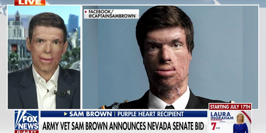 Army veteran Sam Brown announces Nevada Senate bid | Fox News Video