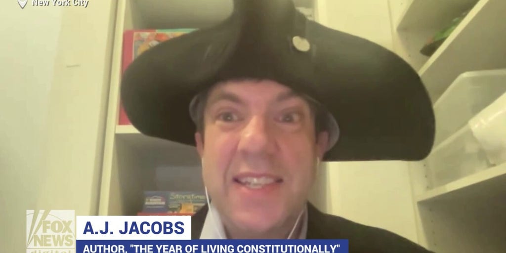A.J. Jacobs details his year of living 'constitutionally' | Fox News Video