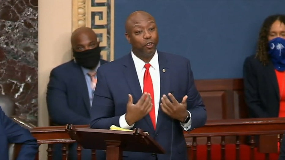 Sen. Tim Scott rips into Democrats after GOP police reform effort fails ...