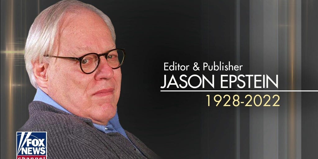 Editor and publisher Jason Epstein dies at age 93 | Fox News Video