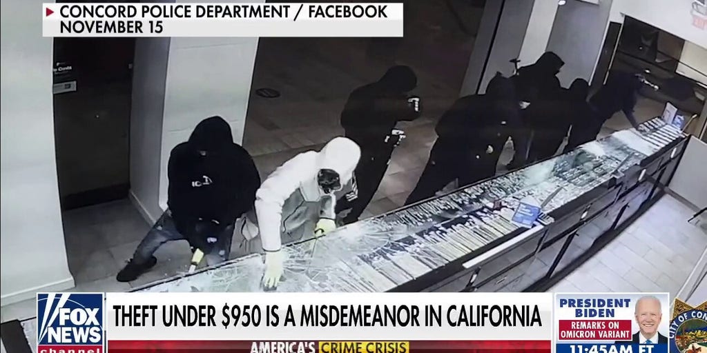 California Crime Policies Under Fire Amid Surge In Smash And Grab