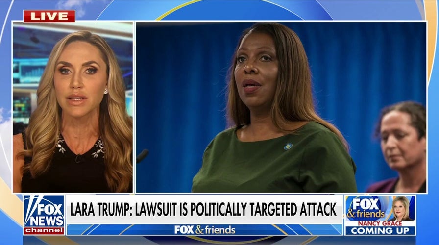 Lara Trump rips Letitia James' 'political targeting' of her family as ... Lara Trump rips Letitia James' 'political targeting' of her family as ...