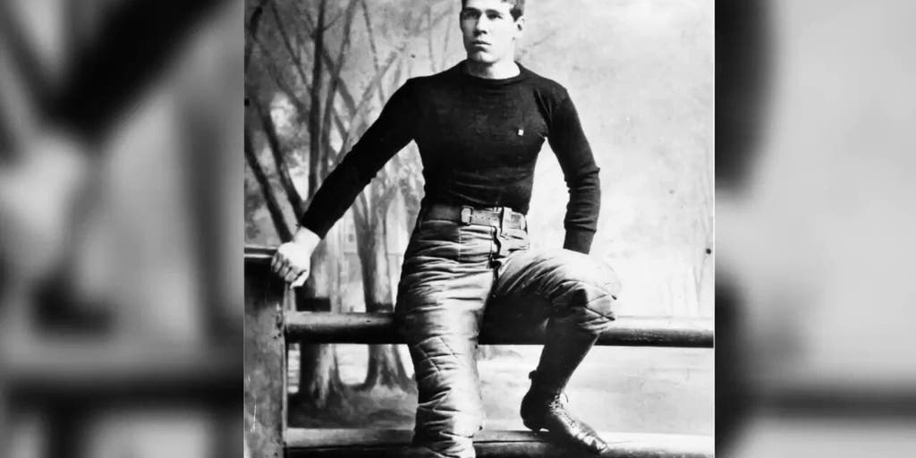 This American is recognized as the first professional football player ...