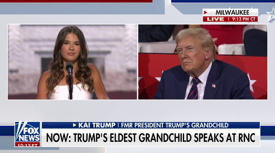 Kai Trump, Trump's eldest grandchild, applauds 'caring and loving ... Kai Trump, Trump's eldest grandchild, applauds 'caring and loving ...