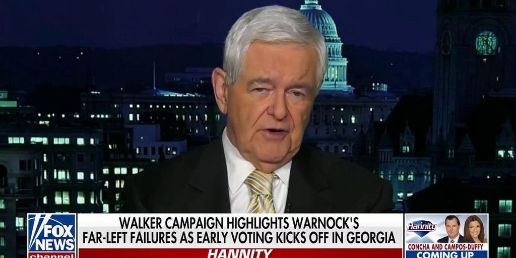 Newt Gingrich on Herschel Walker's chances in key Georgia runoff race ... Newt Gingrich on Herschel Walker's chances in key Georgia runoff race ...